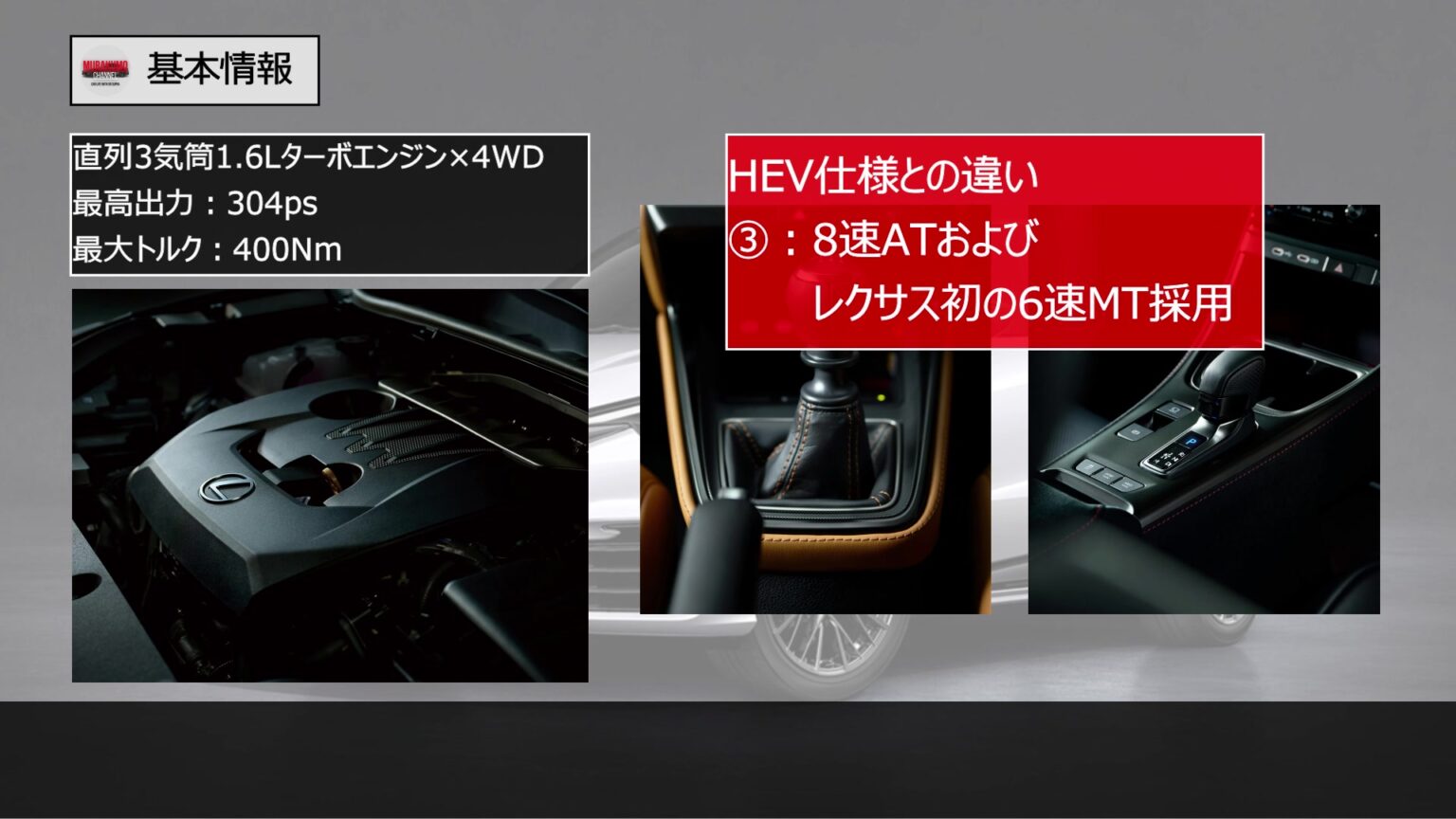 【新型車紹介】 レクサス LBX MORIZO RR Bespoke Build 内外装紹介 HEV仕様との違い9個 MT・AT装備違い8個 【スポーツコンパクトSUV】 - 「ムラクモ」カーライフ